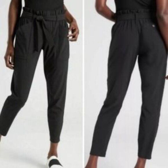 Athleta Paper Bag Pants